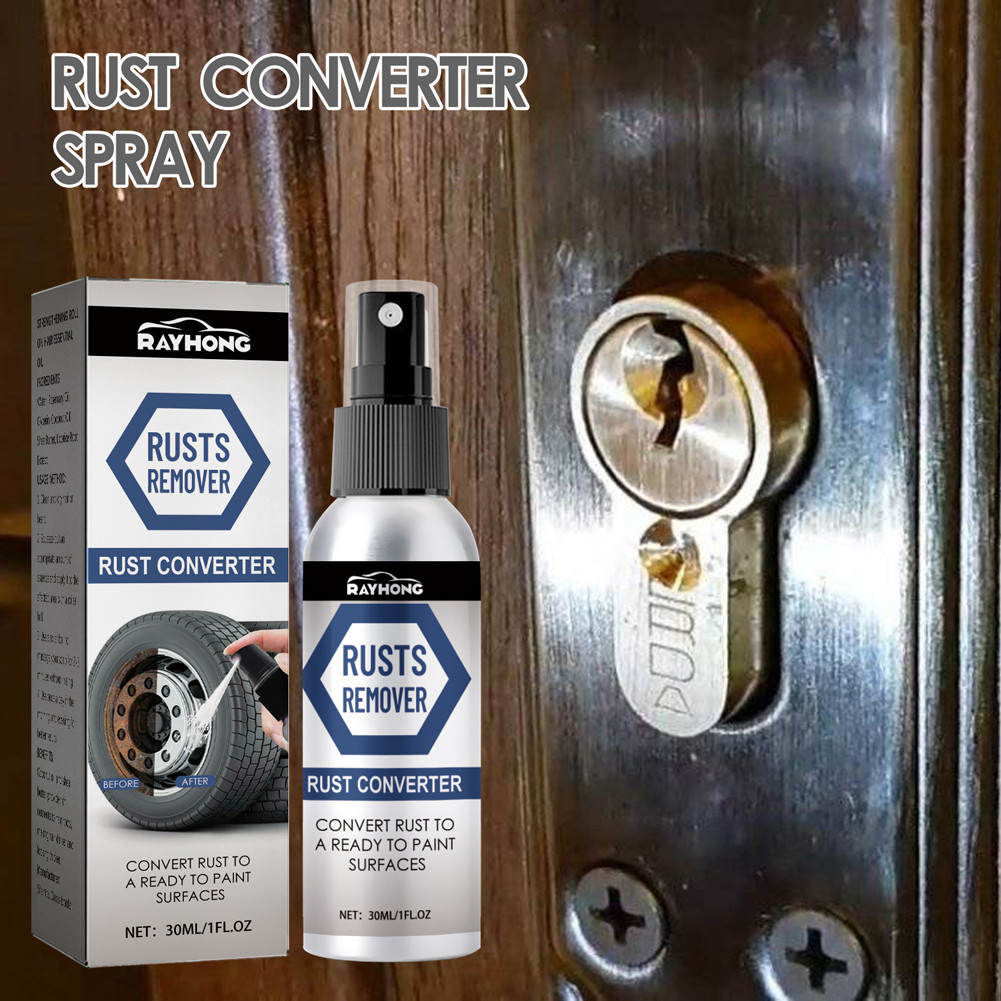 30ML Multi Purpose Rust Remover Spray Metal Surface Chrome Painter Auto ...