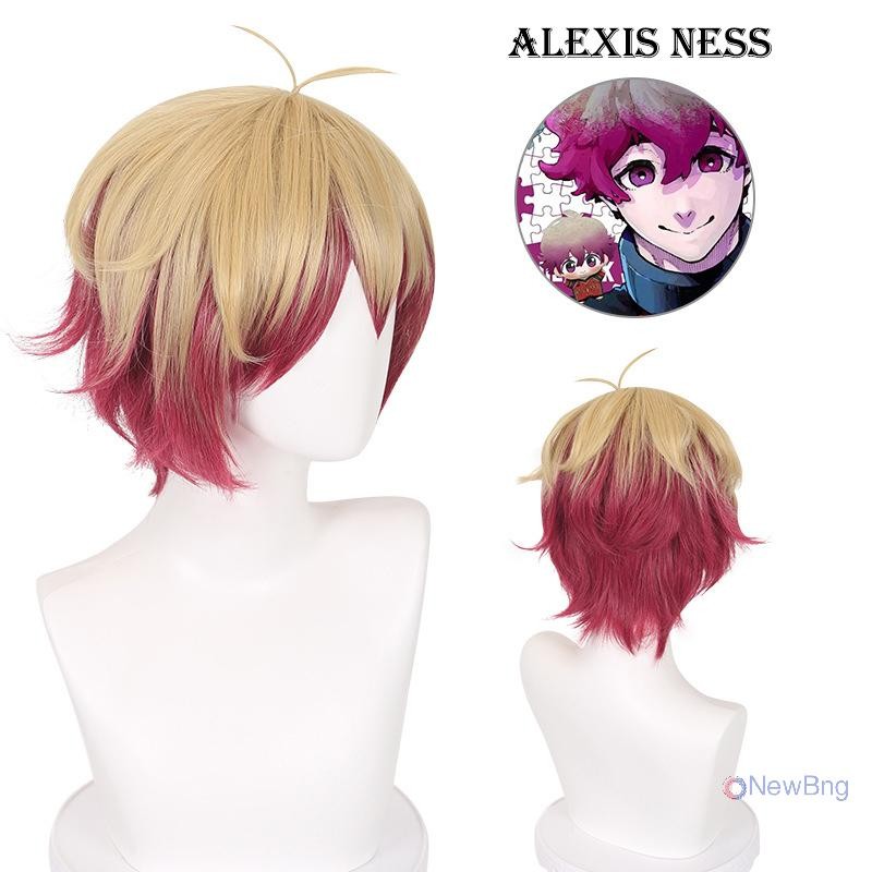 ONew Manmei Anime Blue Lock Alexis Ness Cosplay Wig 30cm Short Hair ...