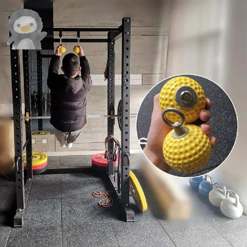 Pull Up Grips Ball, Climbing Pull Up Ball with Straps Arm Strength ...