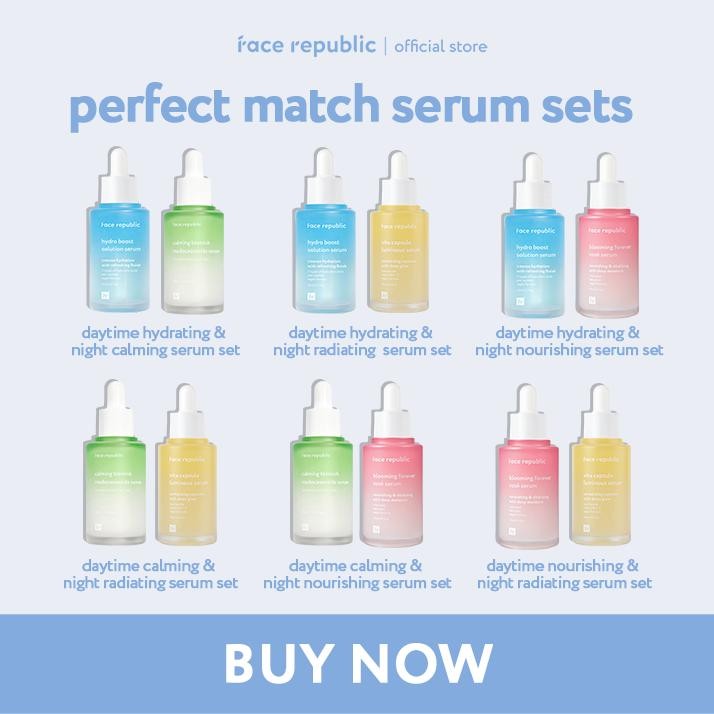 Face Republic Perfect Match Serum Sets | Shopee Philippines