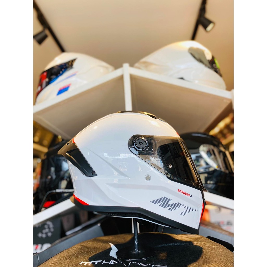 MT STINGER V2 FULL FACE SINGLE VISOR MOTORCYCLE HELMET | Shopee Philippines
