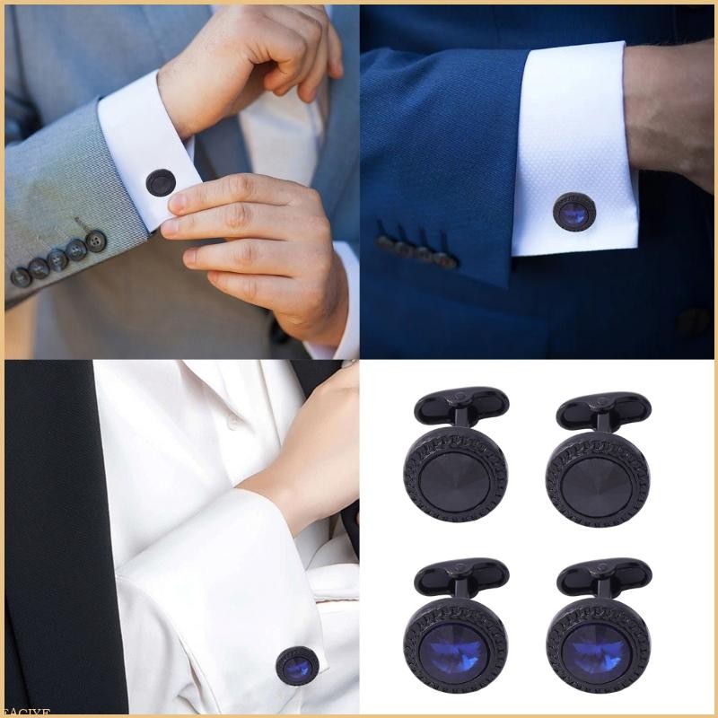 FACY Cufflinks for Men Professional Wedding Business Shirt Cuff Links ...