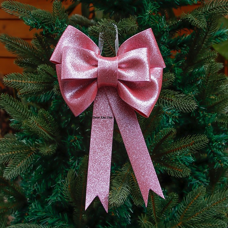 Foam Bow 18*30cm NV22 Christmas Style Decoration | Shopee Philippines