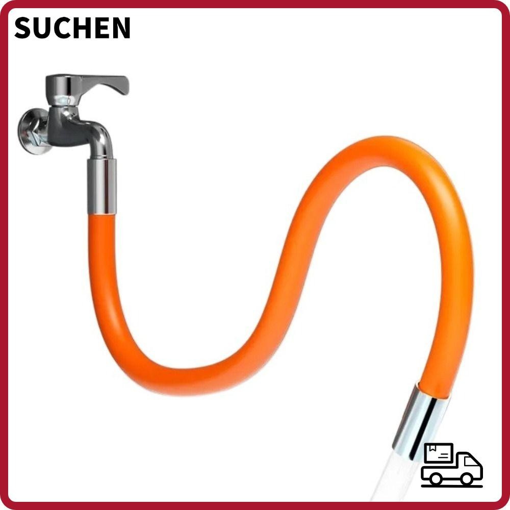 SUCHENPH Faucet Extender Pipe, Water Tap Accessories 360° Rotating ...