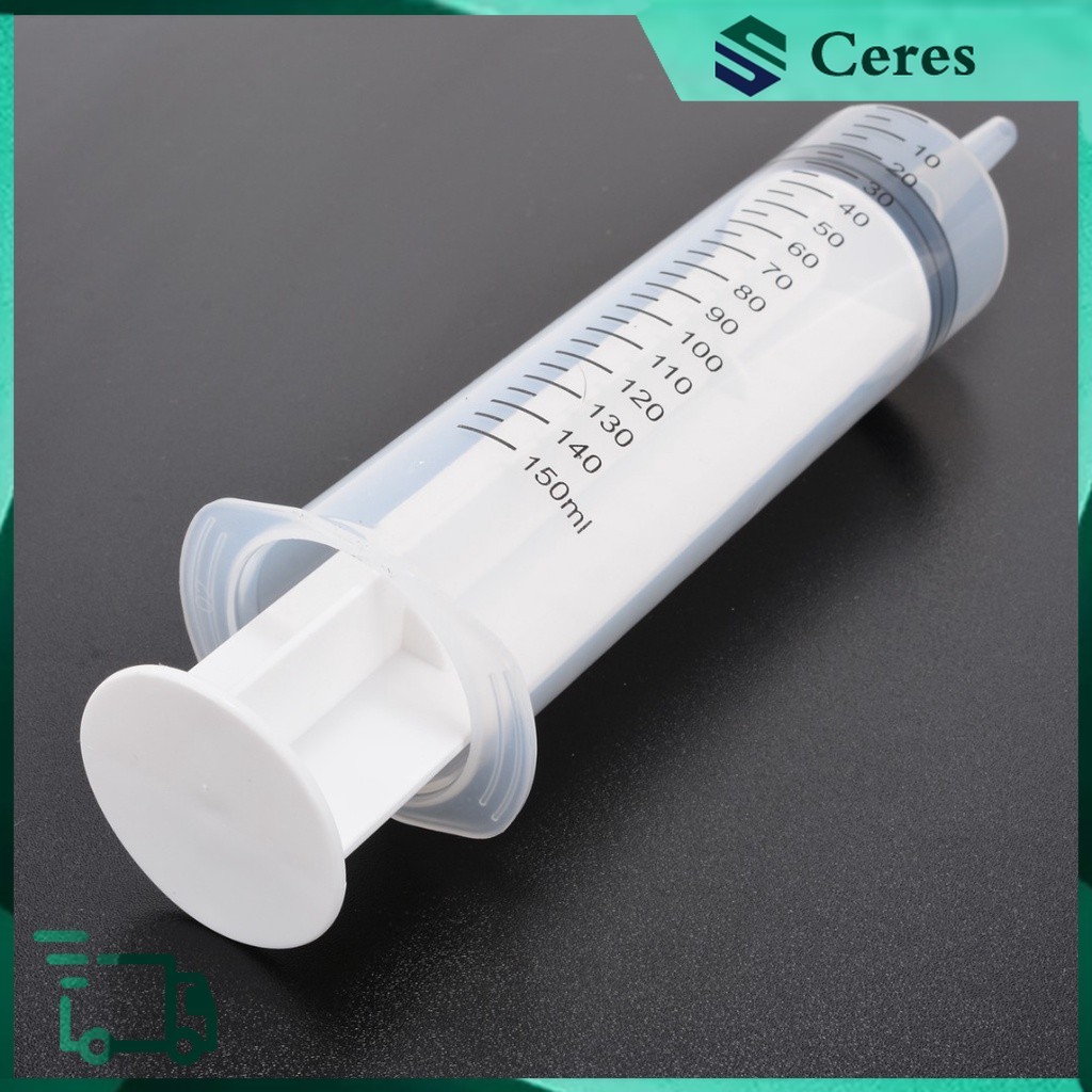 150ml Pet Measuring Water Filling Syringe Long Tip Measuring Syringe ...