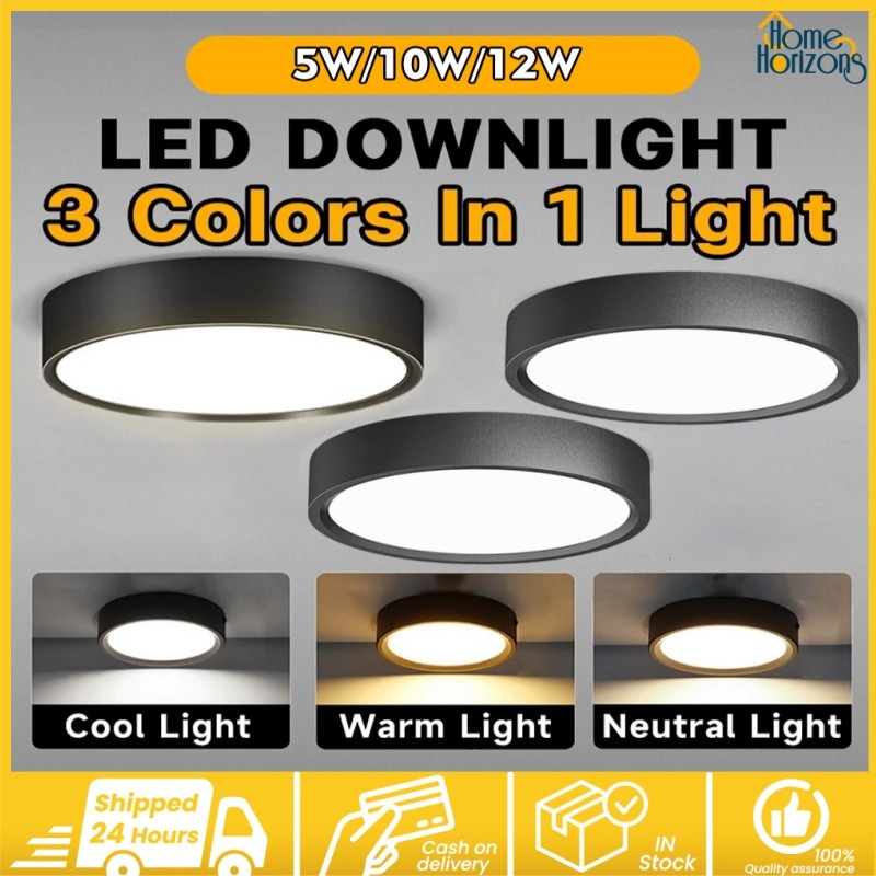 Tri-Color Pin Light/Led Downlight/3 Color Spot Light/Ceiling Lamp/Panel ...