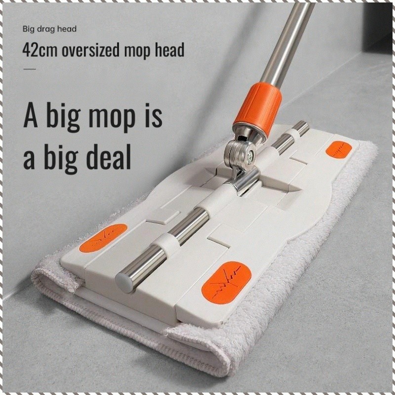 Static Dusting Mop Dual-purpose Mop Mop Workers Retractable Adjustment ...