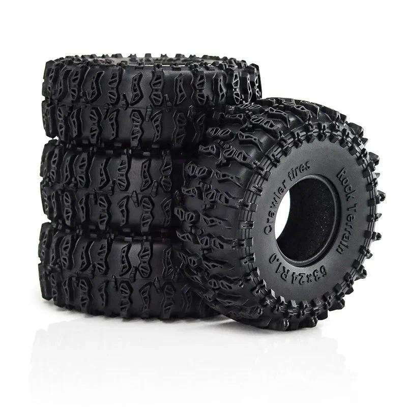 Super Soft Sticky 1.0 Crawler Tires 63*26mm for 1/18 TRX4M RC Crawler ...