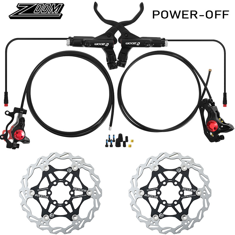ZOOM Power-off E-bike Brakes System Electric Bike Hydraulic Disc Brake ...
