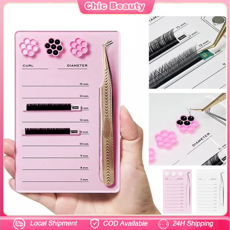 Magnetic Eyelash Suction Plate Holder Pallet Glue Pallet Eyelash ...