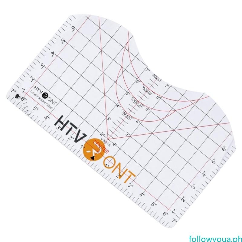 fol Tshirt Ruler to Center Designs for Shirt Alignment Tshirt Ruler ...
