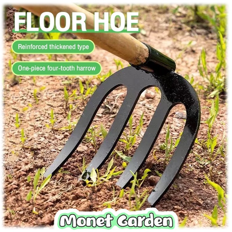 Agricultural rake, manganese steel toothed plow rake, flat loosening ...