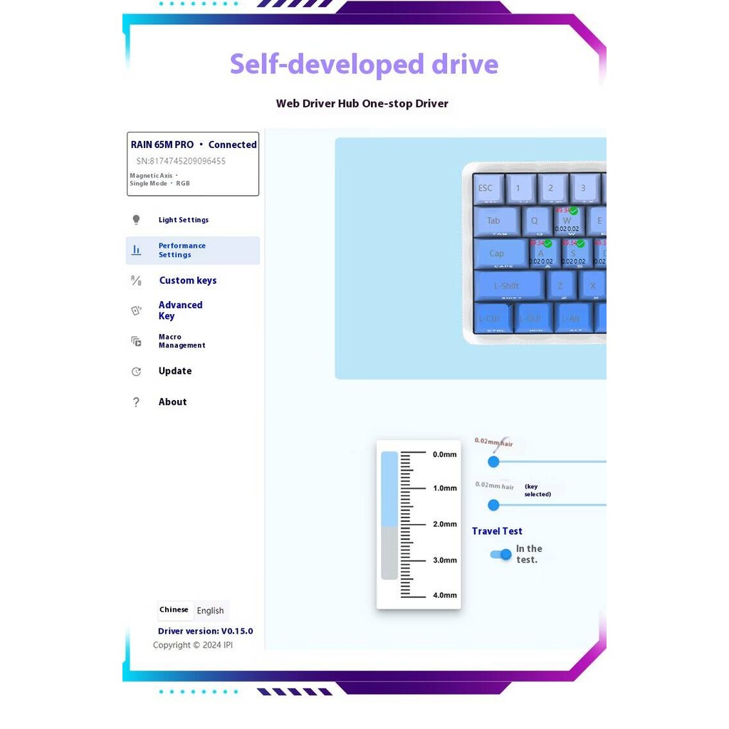 IPI 65Mpro Blue White RGB Wired Jiadalong | Shopee Philippines