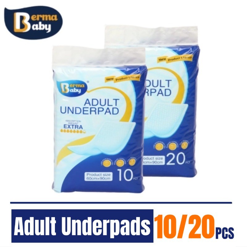 10/20PCS Adult Care Pad Adult Underpads Disposable Underpads Thickening ...
