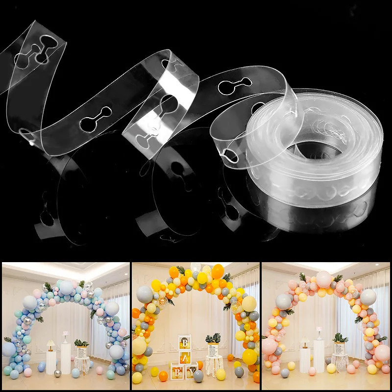 5m Balloon Chain Strip for Arch Garland Kit Balloons Tying Tools tape ...