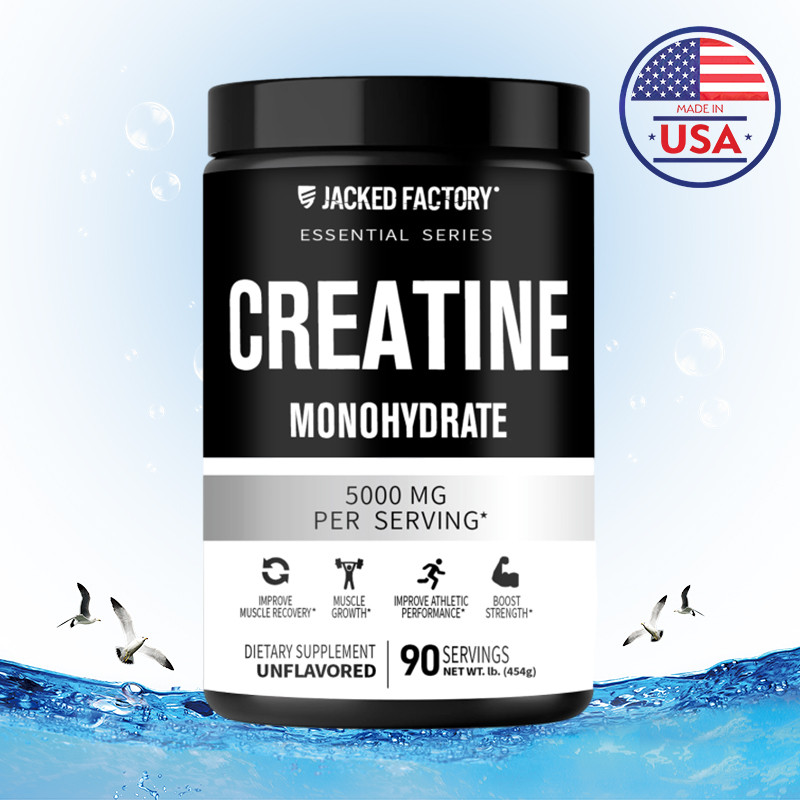 Creatine Monohydrate 5000 MG PER SERVING Workout Supplement Improving ...