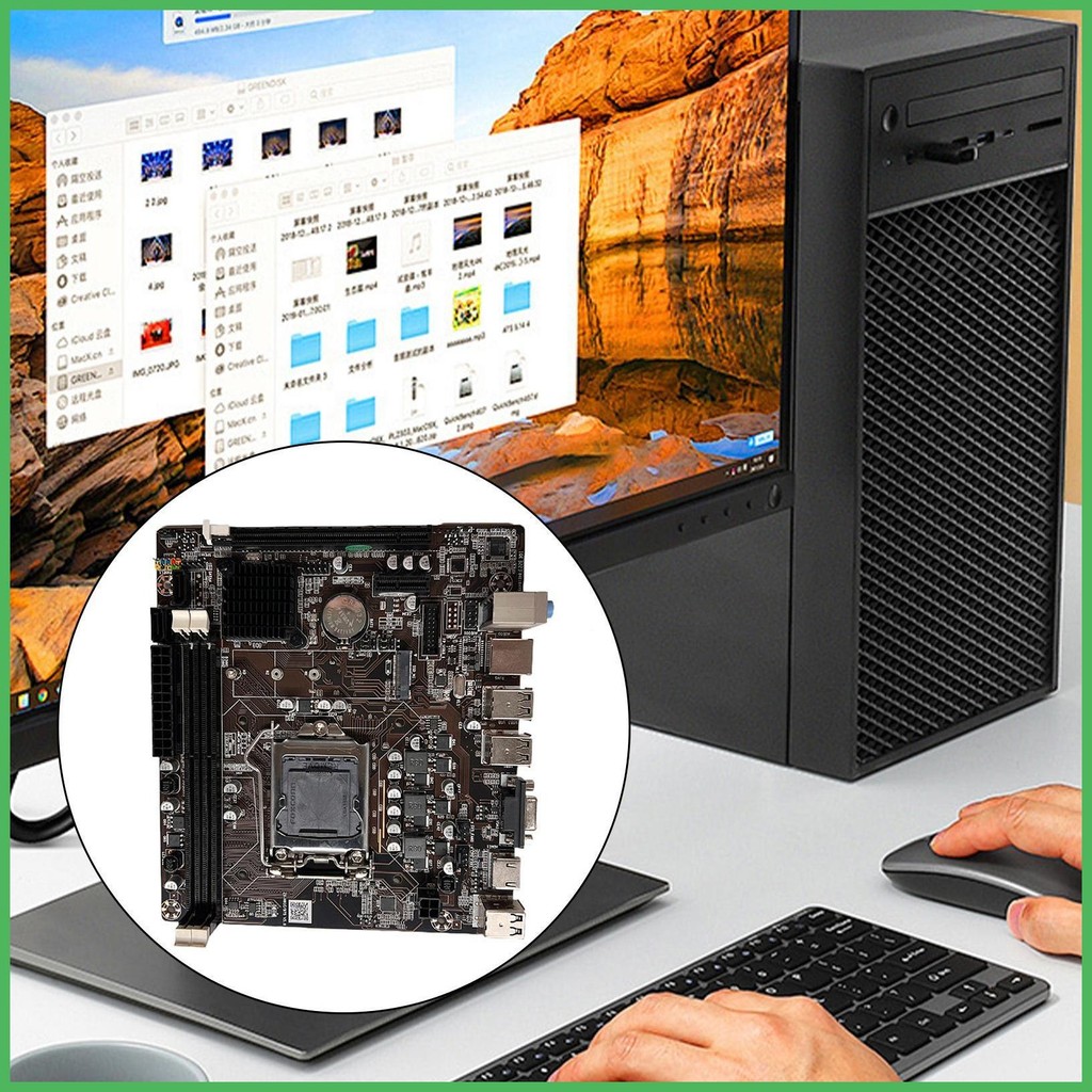 PC Motherboard Large Storage Stable Game Mother Board Versatile ...