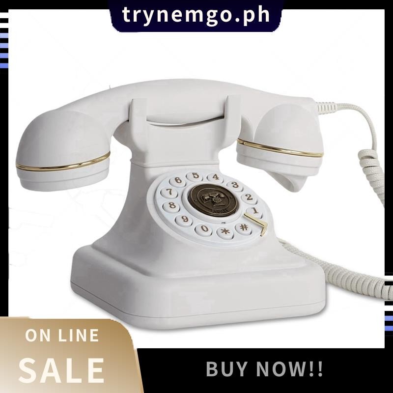 Available Classic Old Landline Telephone Home Plug-in Telephone Vintage ...