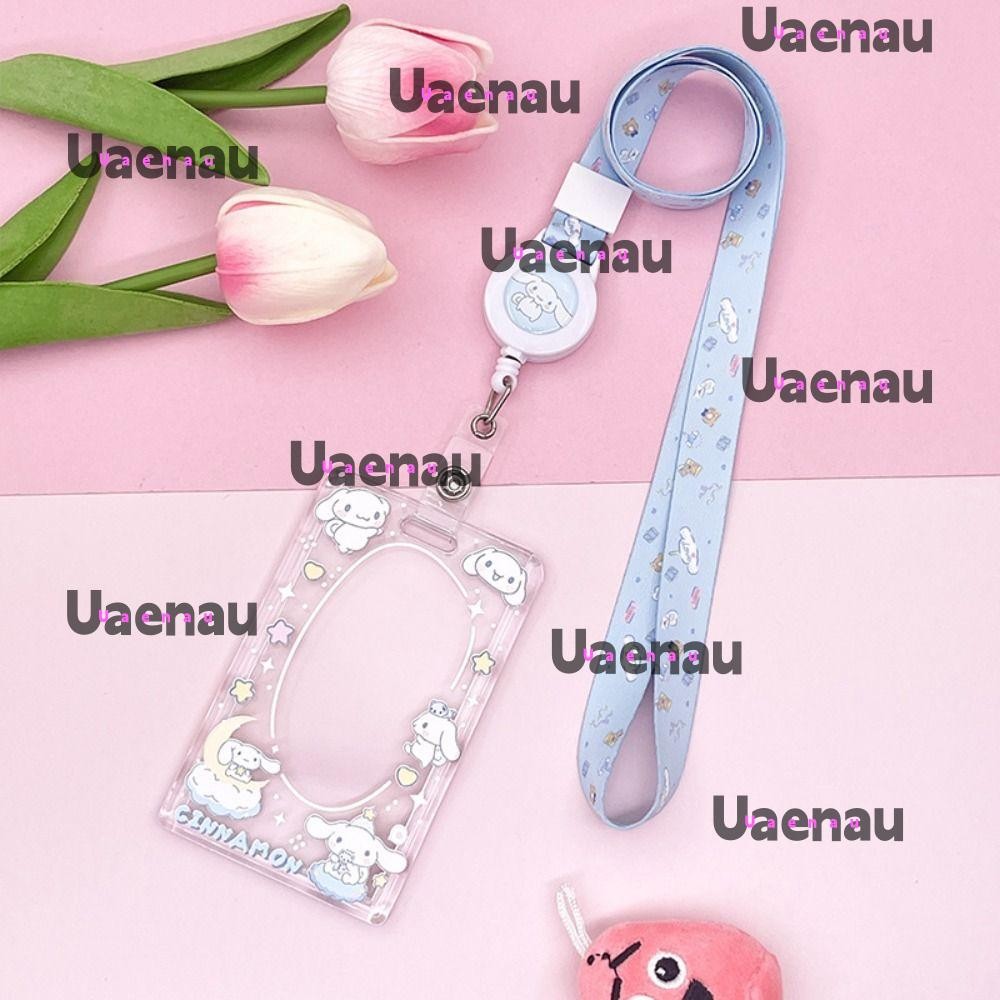 UAENAU Sanrio Bus Card Cover, Transparent Hello Kitty Cartoon Card ...