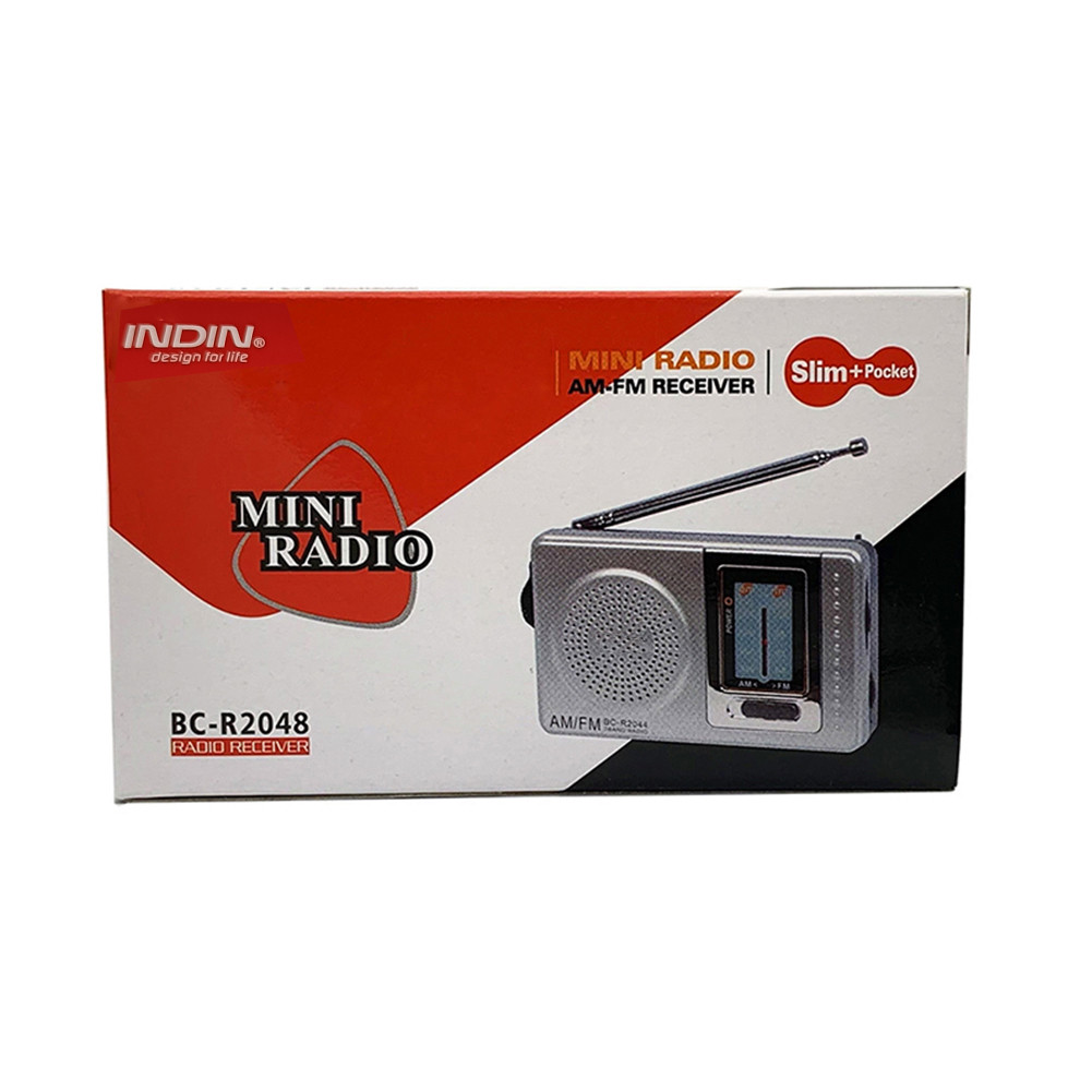 5# Dual Band Mini Radio 3.5mm Jack Pocket Radio Player Music Player ...
