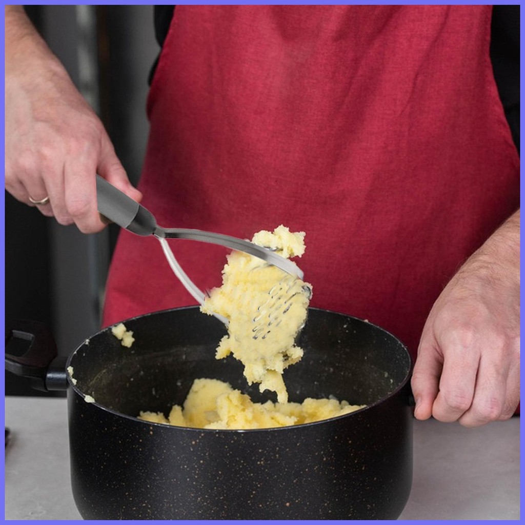 Hand Masher for Potatoes Manual Potato Masher Squeezer Heavy Duty ...