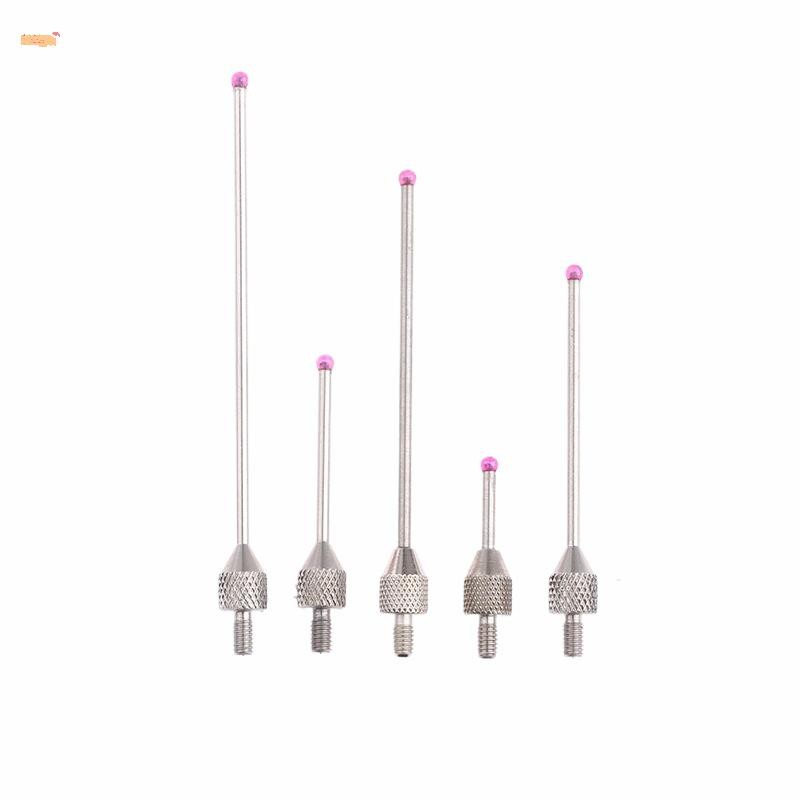 Sweet 2mm Ruby Tungsten Steel Head OD 10mm 20mm Measure Length M2.5 ...