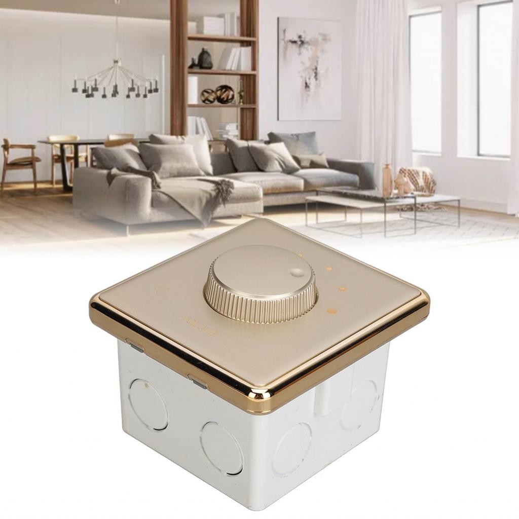 Buybybuy Volume Control Wall Plate 30W 4 Position Flexible Mount Knob ...