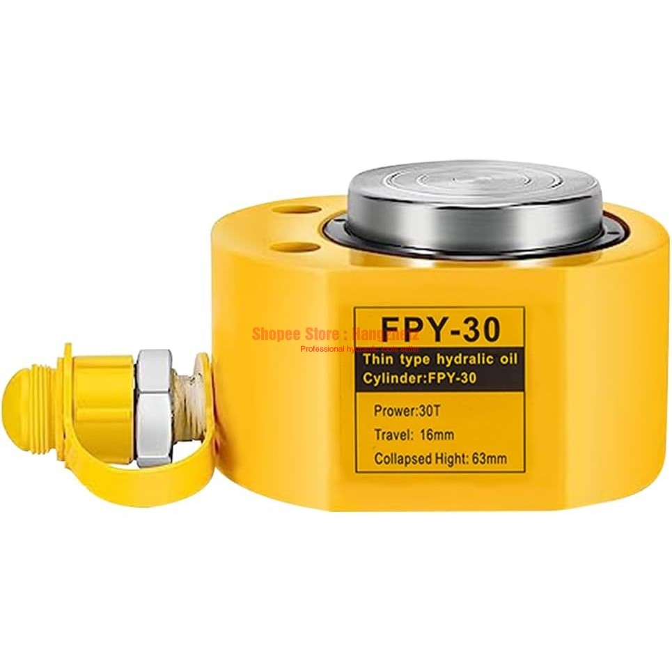 30T 14mm/0.55" Stroke Hydraulic Cylinder Jack Mini Hydraulic Ram Jack ...