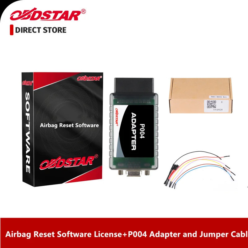 OBDSTAR Airbag Reset Software Authorization Plus P004 Adapter and ...