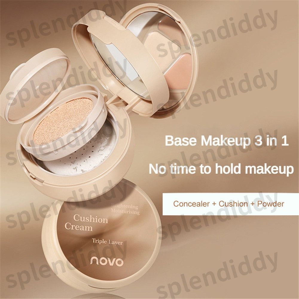 NOVO Natural Concealer Silky Texture Concealer Powder Brightening ...