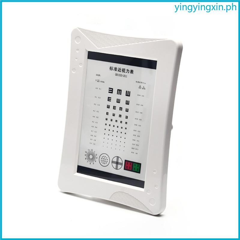 YIN Handheld E Eye Test Chart 19 7x14 7cm Acuity Chart for Vision ...