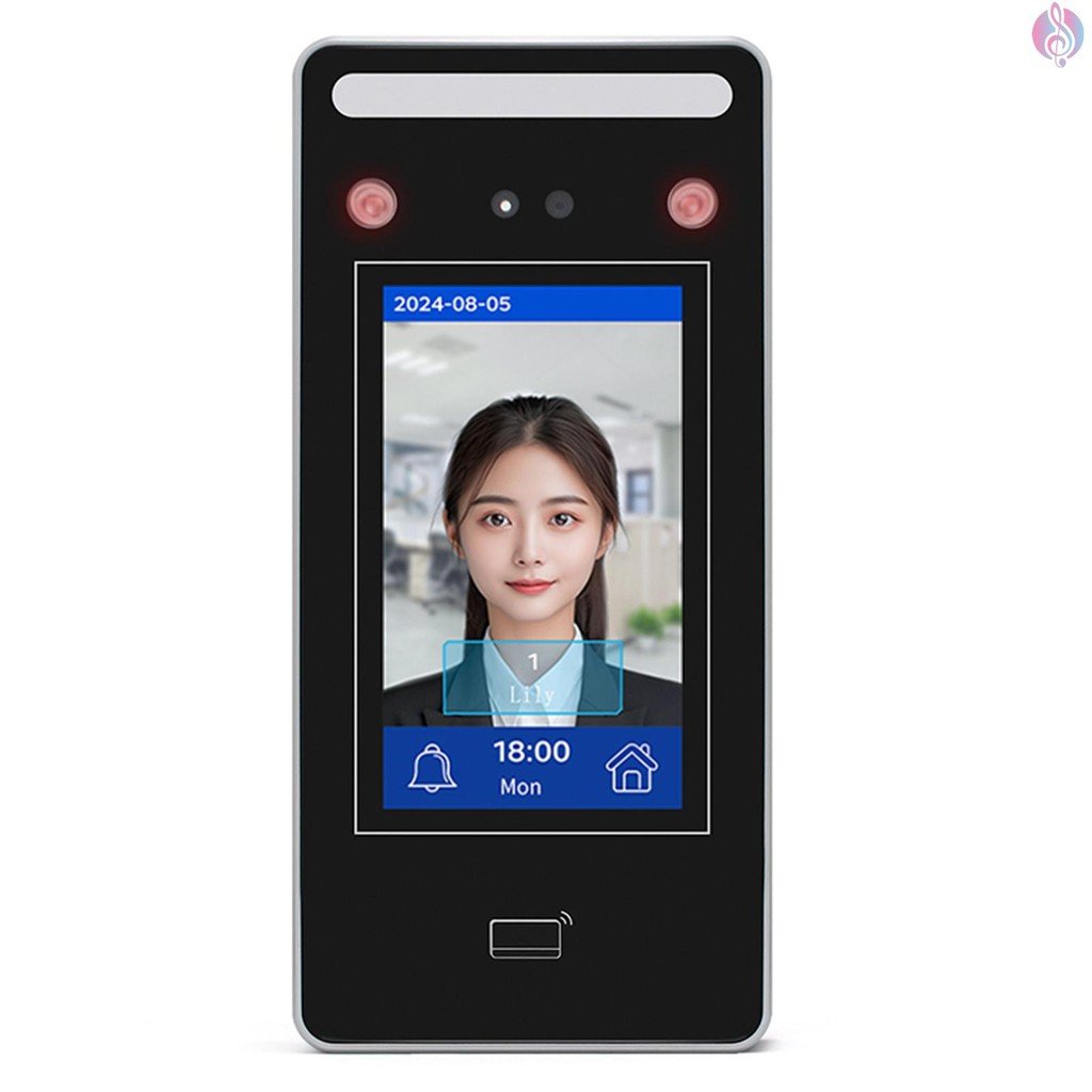 Biometric Time Clock Attendance Machine for Employees Biometric In and Out Punching Support ...