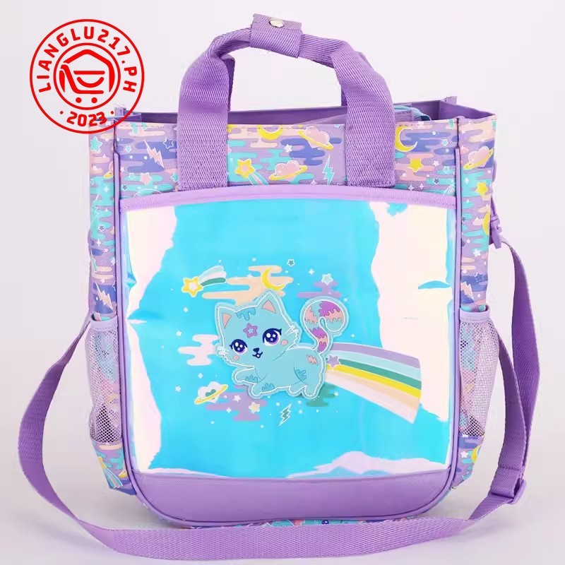 Smiggle space cat Tutorial Bag for Primary children | Shopee Philippines
