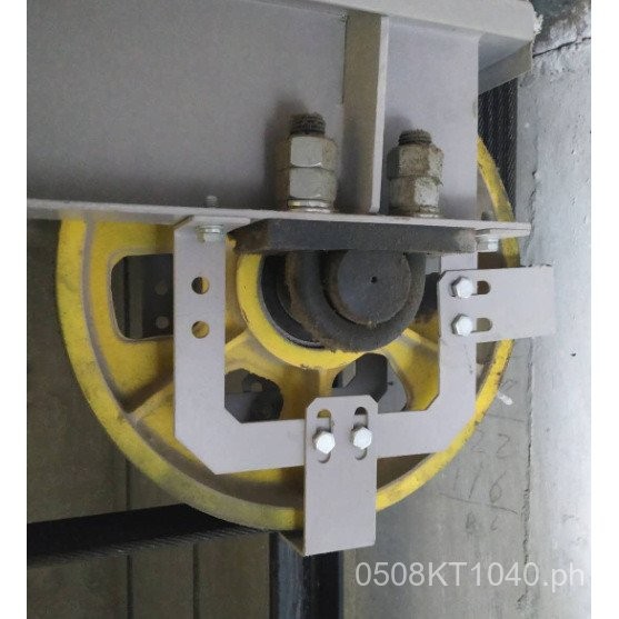 KONE Elevator Guide Wheel Cast Iron Wheel Lifting Anti-Sliding Pulley ...