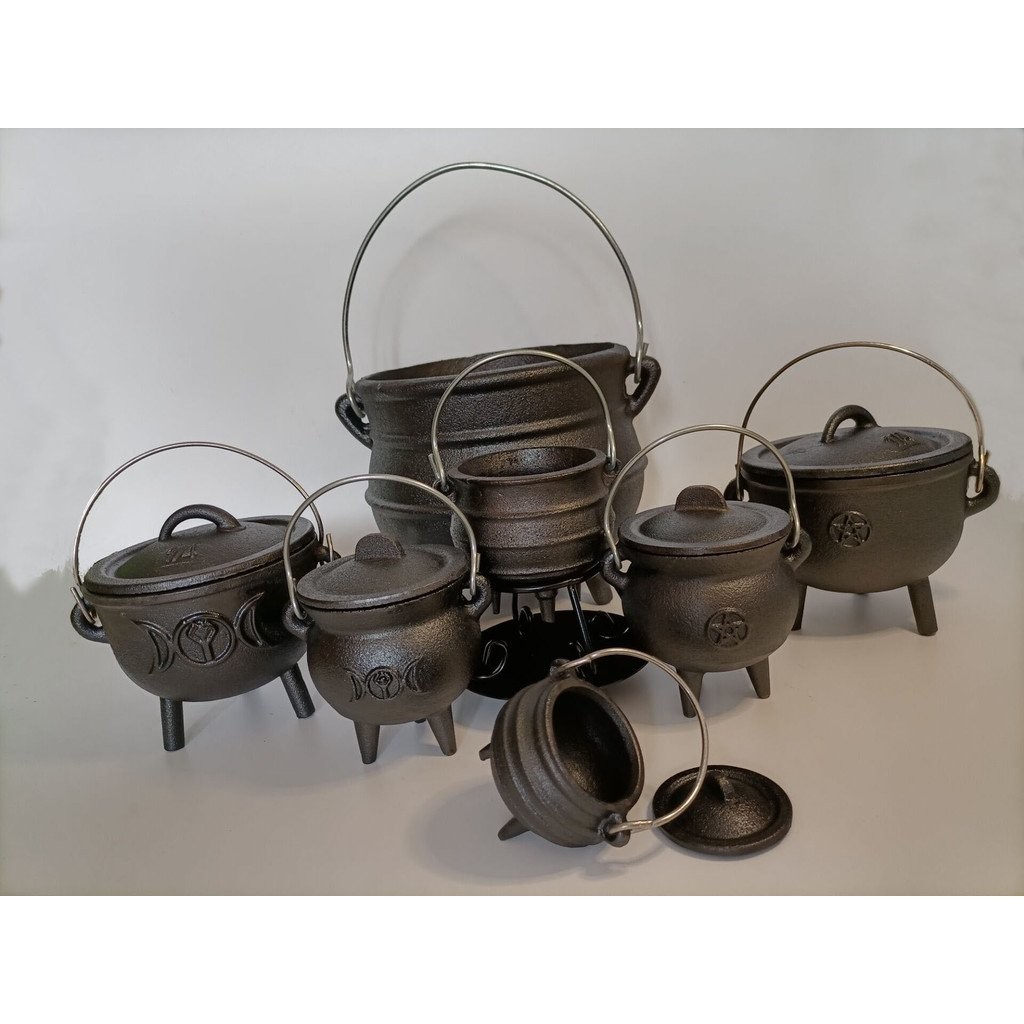 Vintage Burning Pot Tripod Prop Chinese Handmade Pot Shape Decoration ...