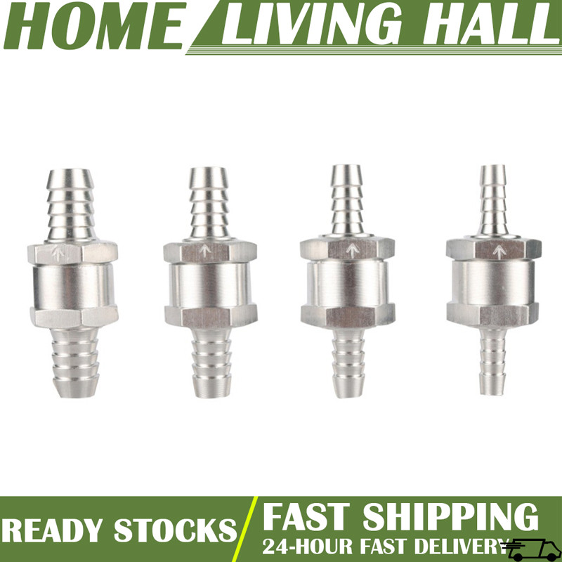 6/8/10/12mm Aluminum Alloy One Way Check Valve for Car Vacuum Hose ...