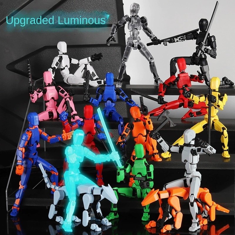 Cross-Border Dummy Lucky 13 Movable Joint 3D Printing Pressure ...