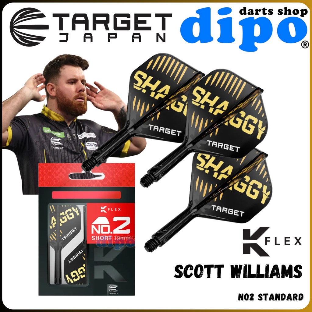 TARGET K-FLEX SHAGGY (SCOTT WILLIAMS Model) 【 No.2 Standard 】Hard ...