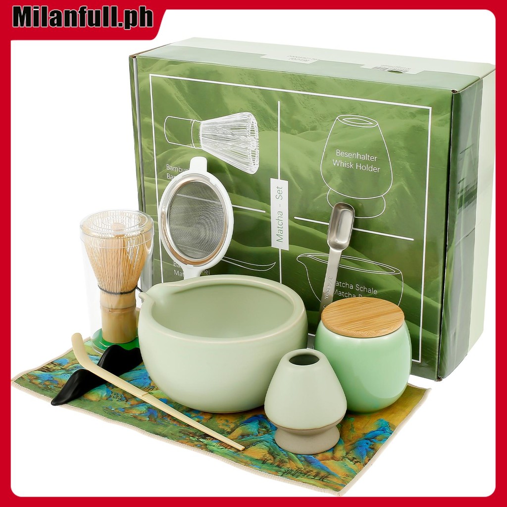 9 Pcs Matcha Tea Set Practical Matcha Set Includes Matcha Whisk and ...