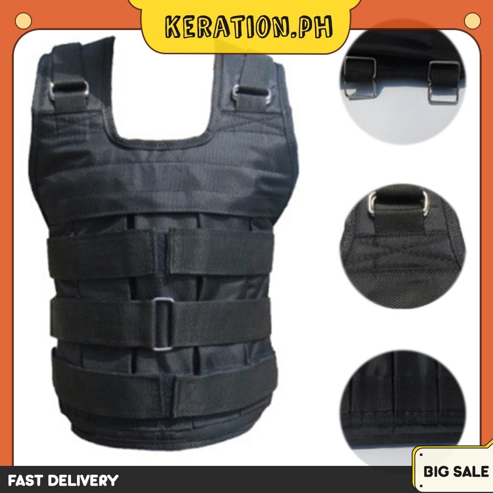 Weighted Vest Running Vest Adjustable Weight Training Vest for Strength ...