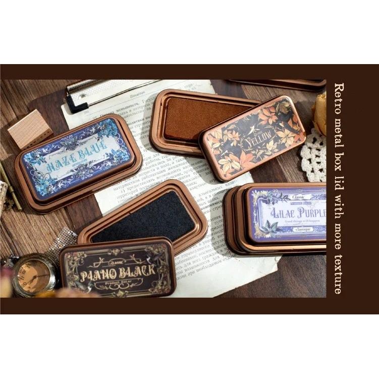 JIANWU Medieval Legend Series Vintage Material Collage Colorful Metal ...