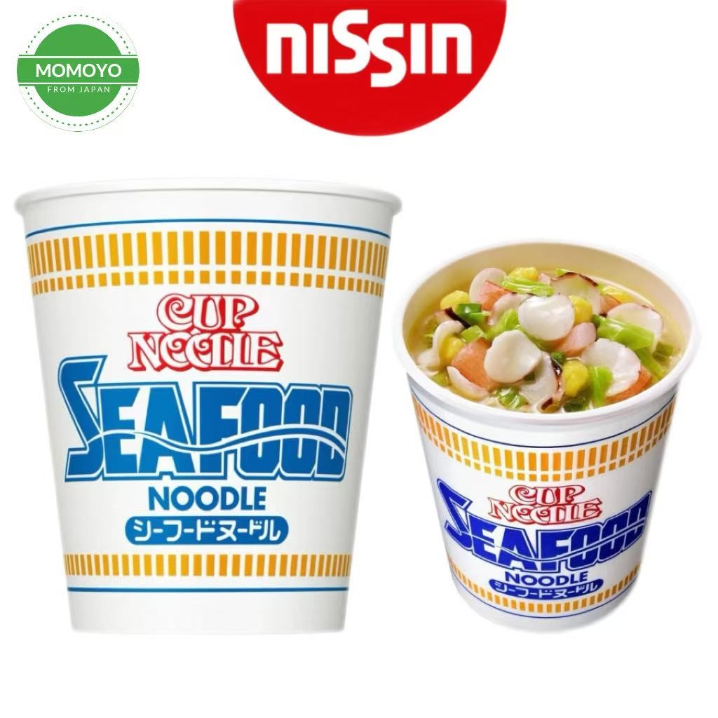 Nissin Foods Cup Noodle, Seafood Noodle, 1 cup | Shopee Philippines