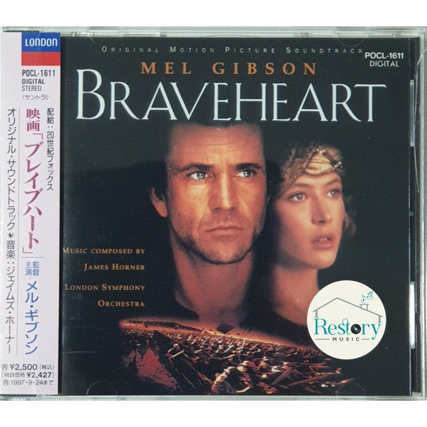 James Horner CD London Symphony Orchestra-Braveheart (Original Motion ...