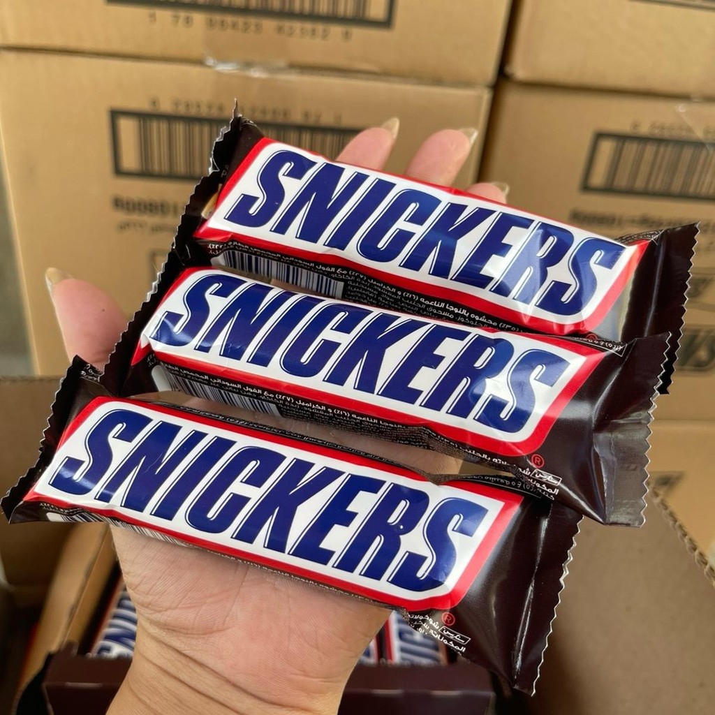 Snickers Imported Chocolate 45g (3pcs) Snacks | Shopee Philippines