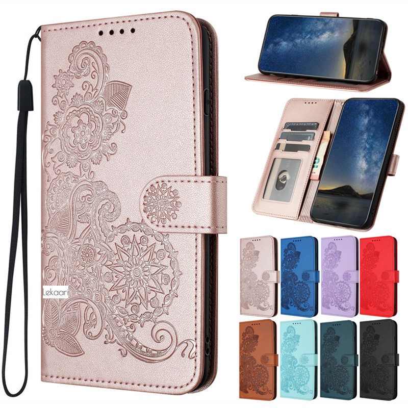 Sun Flower Case for Xiaomi Redmi 8 7 7A 6 6A 5A 4X Note 5 4 Go K20 Pro Plus Leather Flip Casing ...