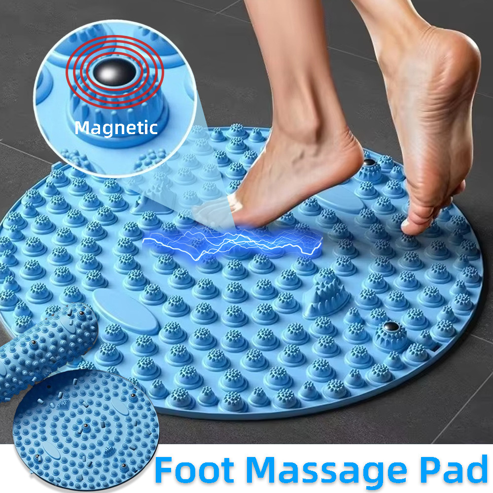 TPE Magnetic Foot Massage Pad Acupressure Yoga Mat Finger Pressure ...
