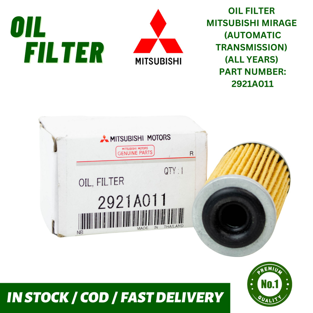 OIL FILTER for MITSUBISHI MIRAGE (AUTOMATIC TRANSMISSION) (ALL YEARS ...
