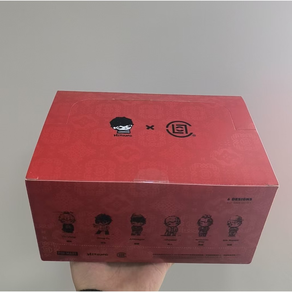 POPMART Hirono × CLOT series hirono v8 A whole box of 6 blind box ...