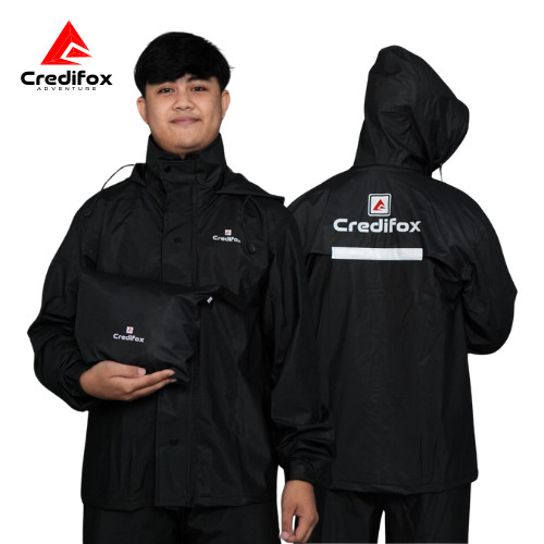 Credifox Adventure Raincoat for Men and Women Premium PVC Material 025 ...