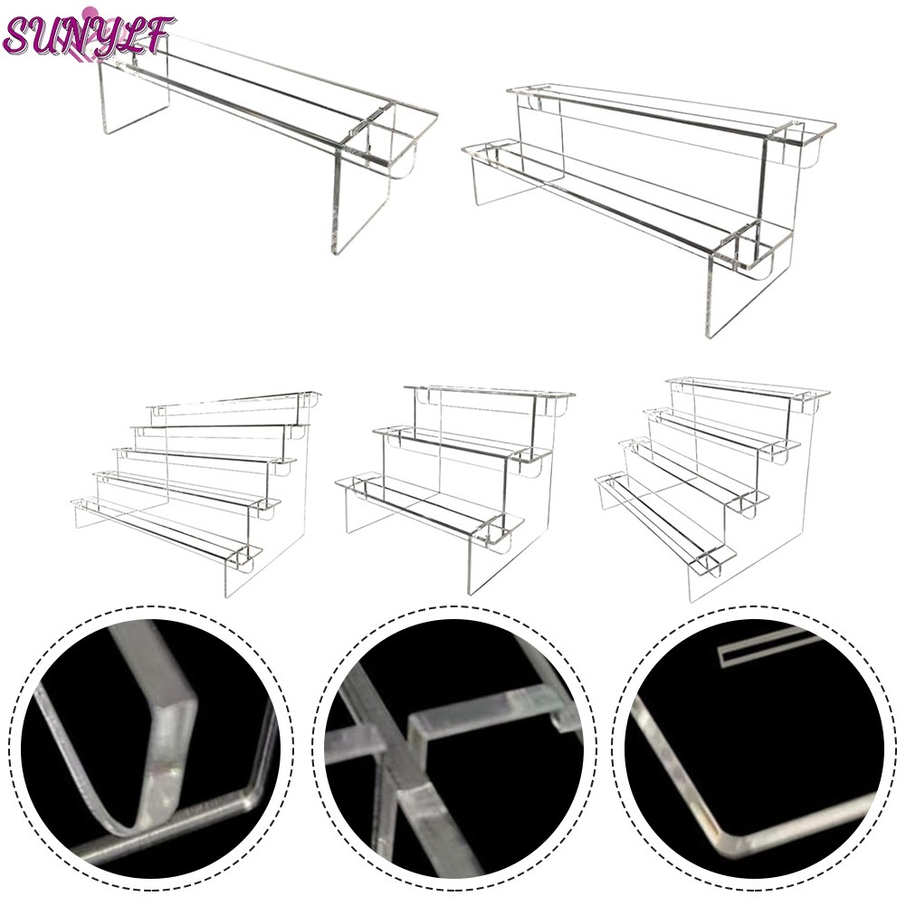 Acrylic transparent ladder hand-made model display stand display stand ...